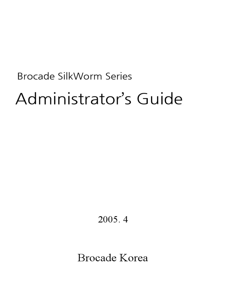 SAN Administrators Guide | PDF