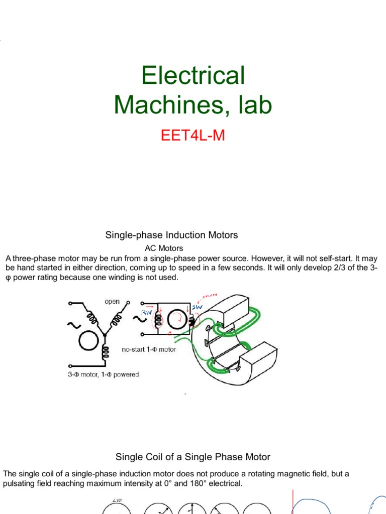 Electrical Machines Lab March 16 Update | Download Free PDF | Electric ...