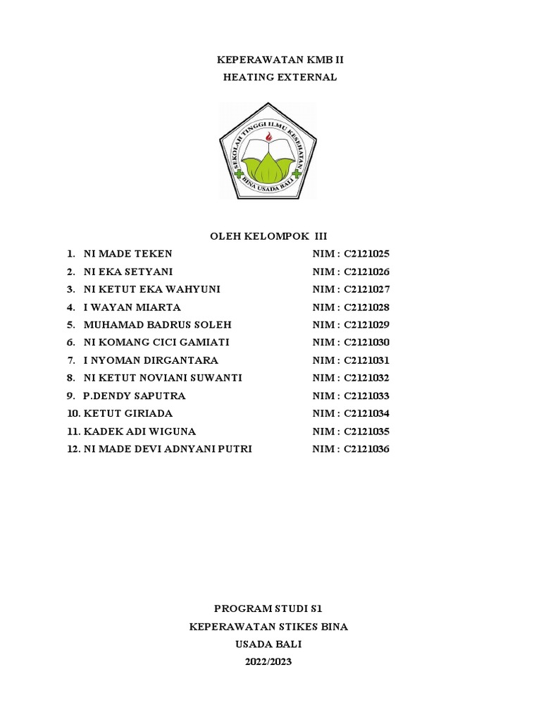Keperawatan KMB II | PDF