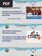 The Teaching Profession MODULE | PDF | Teachers | Learning