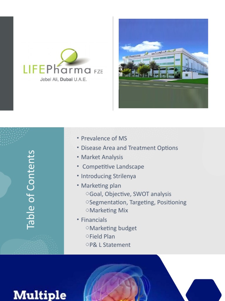 Fingolimod Generic Launch Plan, Lifepharma, Dubai, UAE | PDF | Multiple Sclerosis | Clinical ...
