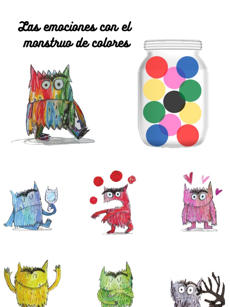 Emociones del Monstruo de Colores | PDF