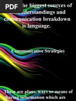 7 Types of Communicative Strategies | PDF | Nonverbal Communication ...