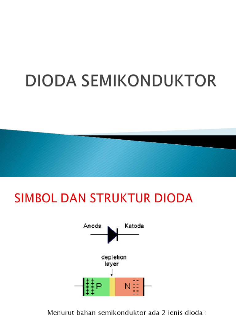 Jenis dan Karakteristik Dioda Elektronik | PDF