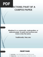 Anatomy of A Newspaper | PDF | Newspapers | News