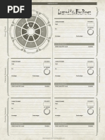 Cortex - Prime - Core Rules - Character - Sheet - (Form-Fillable) | PDF