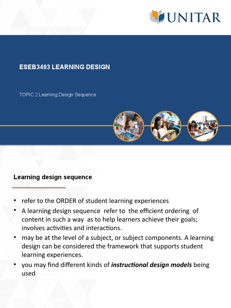 Topic 2 Learning Design Sequence | PDF | Instructional Design | Learning