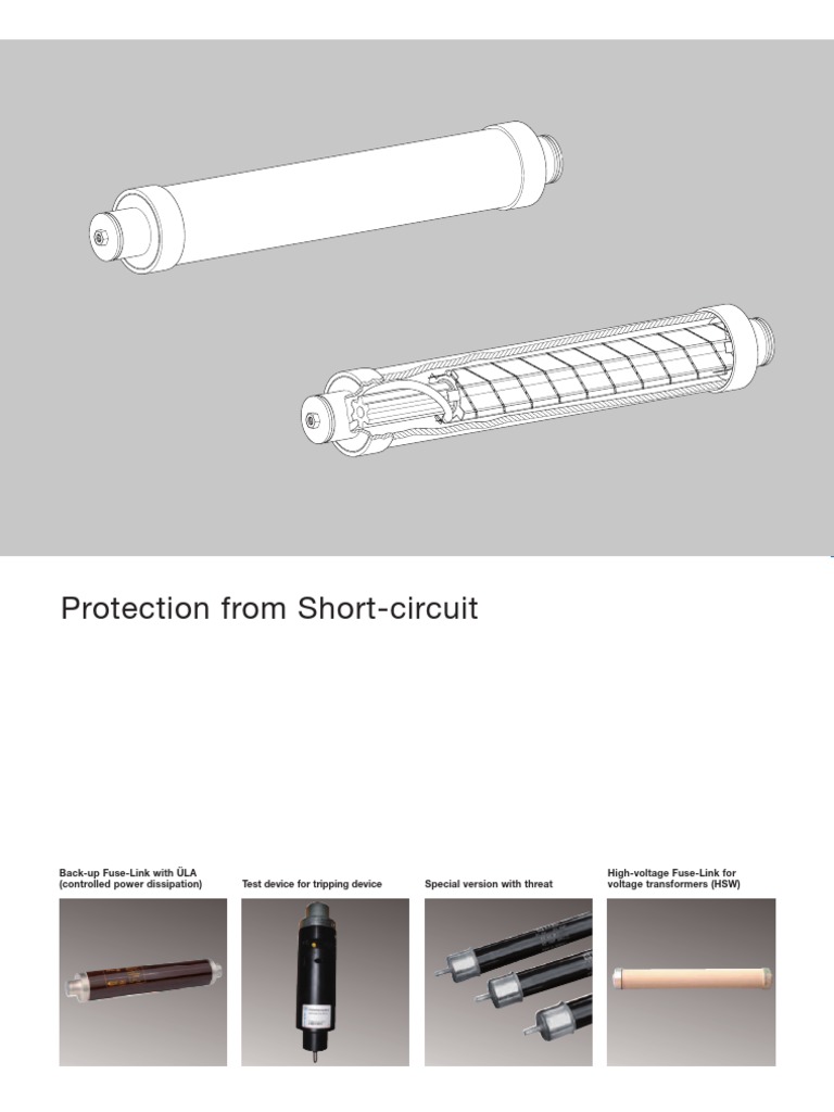 High Voltage Fuse-Links Guide | PDF | Fuse (Electrical) | High Voltage