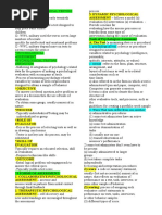 RGO PA Reviewer Marcos | PDF | Psychological Evaluation | Test (Assessment)