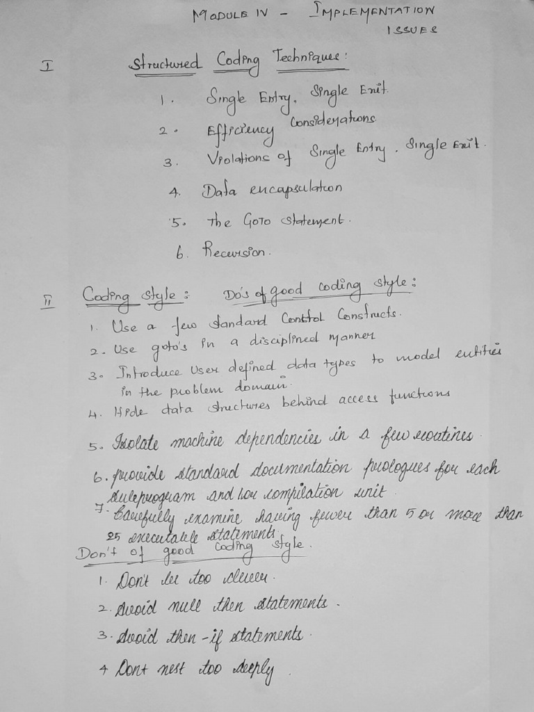 Software Engineering (Unit 4) | PDF