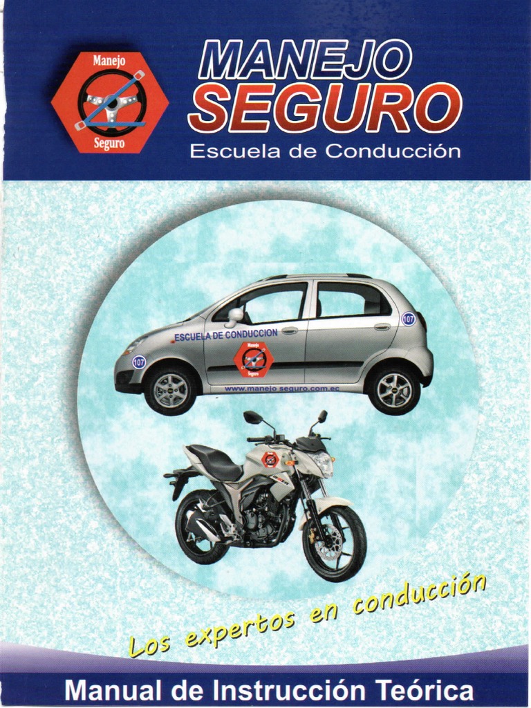 Libro Manejo Seguro Actualizado-1 | PDF | Castigos | Licencia de conducir