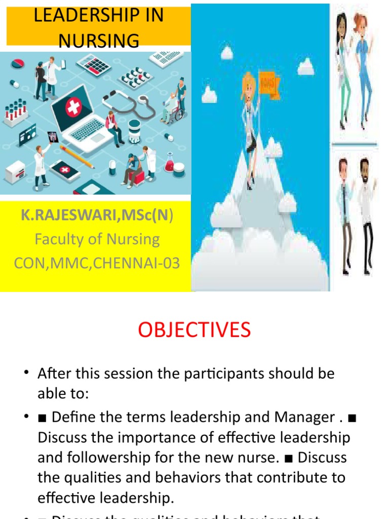 Leadership Qualities for Effective Nursing | PDF | Leadership ...