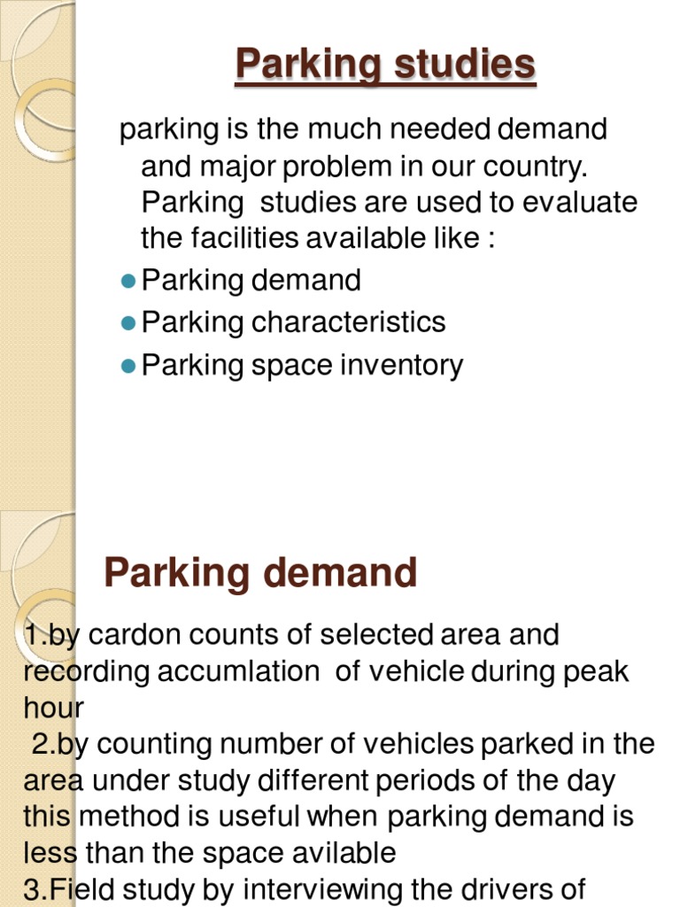 Parking and Accident Analysis Guide | PDF | Traffic Collision | Parking