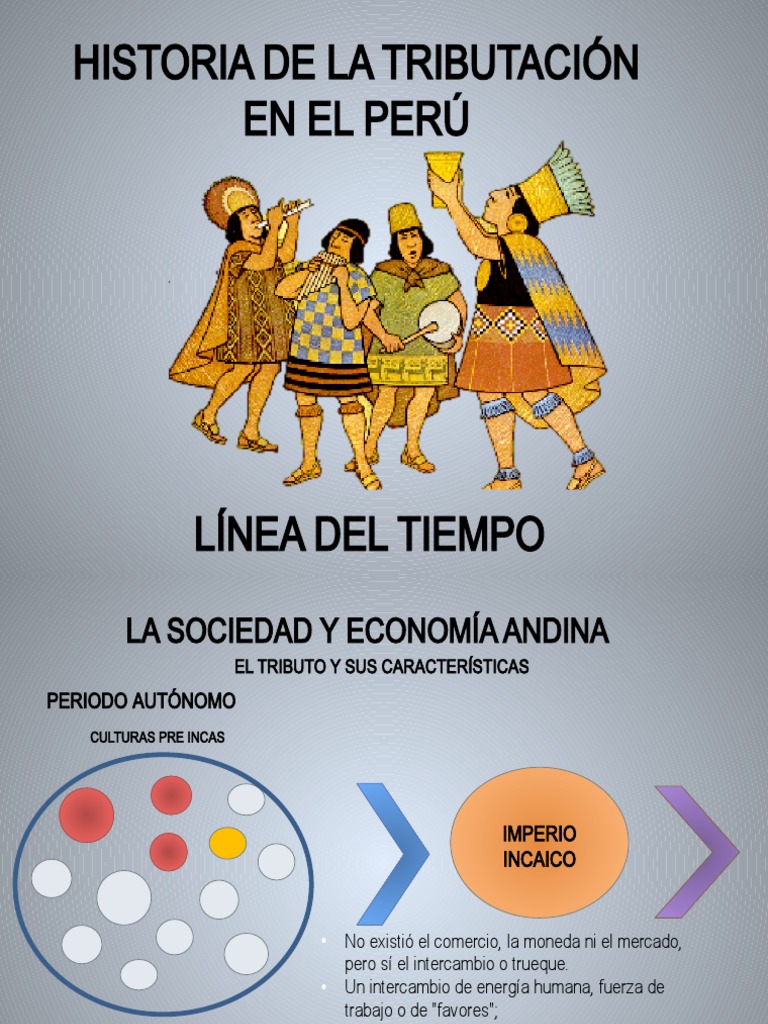 Historia de La Tributacion en El Peru | PDF | Permuta | Impuestos