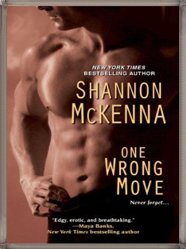 Shannon McKenna - Connor Y Cía 8 - One Wrong Move | PDF