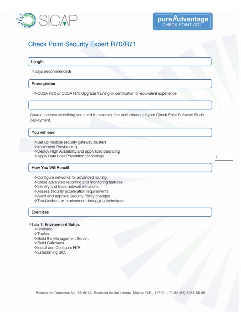 CKP-R71II - Check Point Security Expert R70-R71 | PDF | Routing | Load Balancing (Computing)