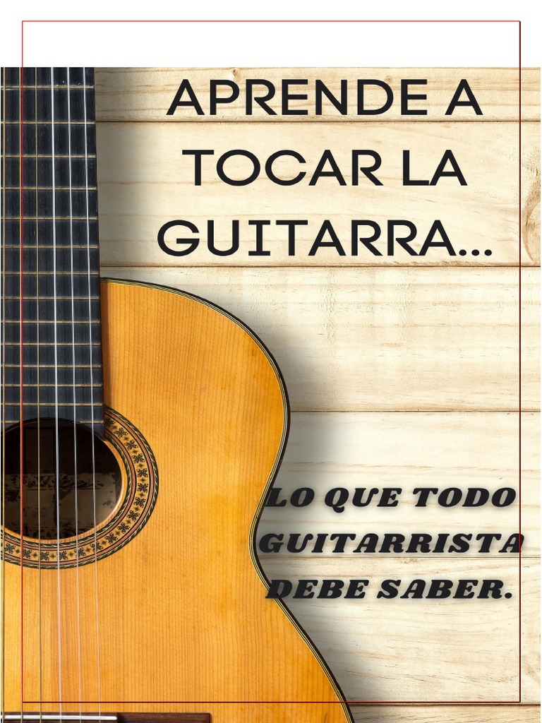 Aprende A Tocar La Guitarra | PDF | Guitarras | Notación