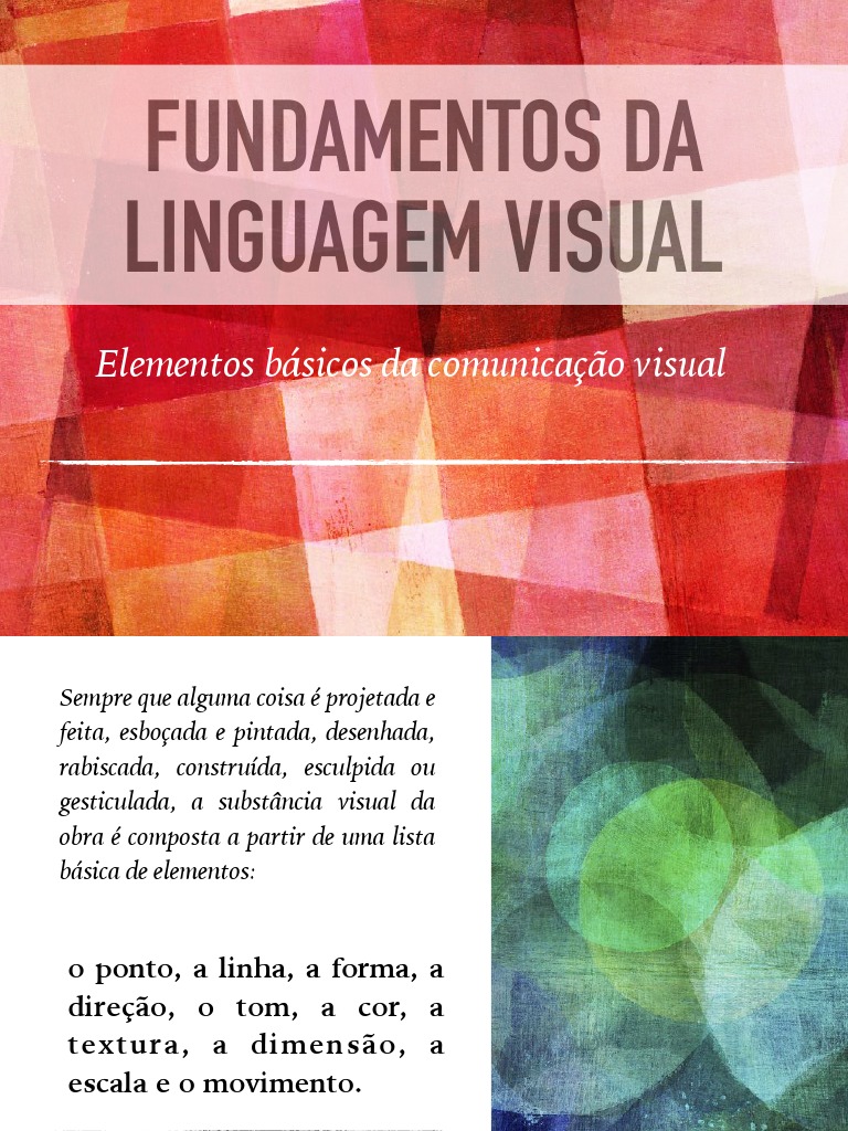 Aula - Elementos Básicos Da Linguagem Visual | PDF | Cor | Comunicação