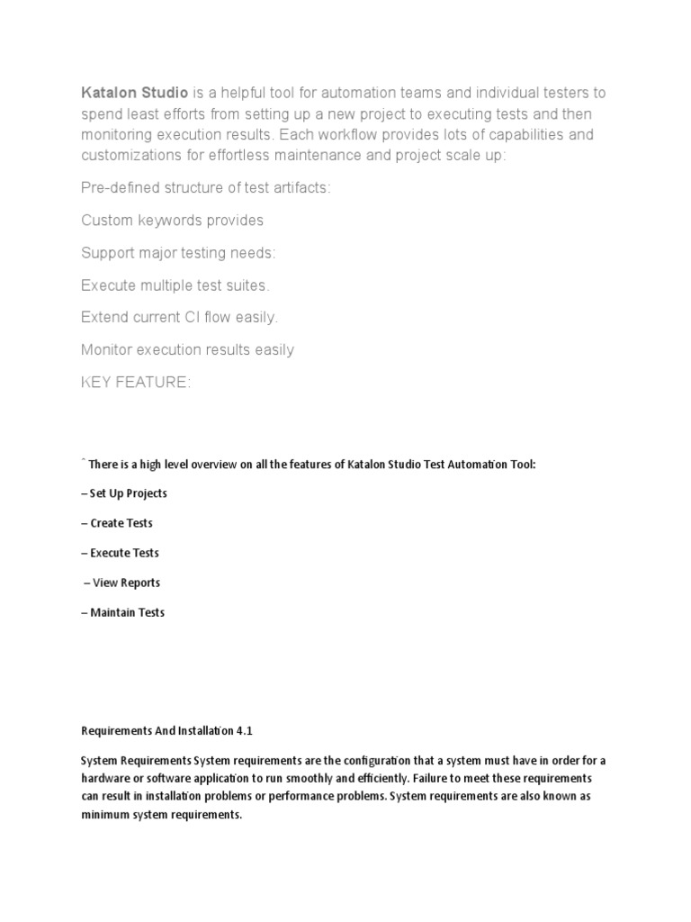 Katalon Studio Is A Helpful Tool For Automation Teams and Individual ...