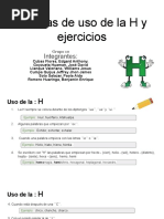 Reglas de La Letra H | PDF | Artes del Lenguaje y Comunicación ...