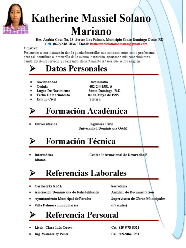 Curriculum Katherine Massiel Solano Mariano | PDF