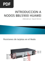 Comandos para BBU Huawei Node B | PDF | Telecomunicaciones móviles | Telecomunicaciones