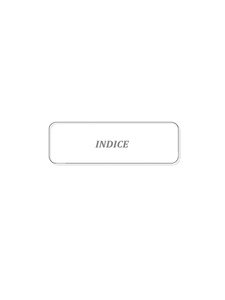 Indice - Separadores | PDF