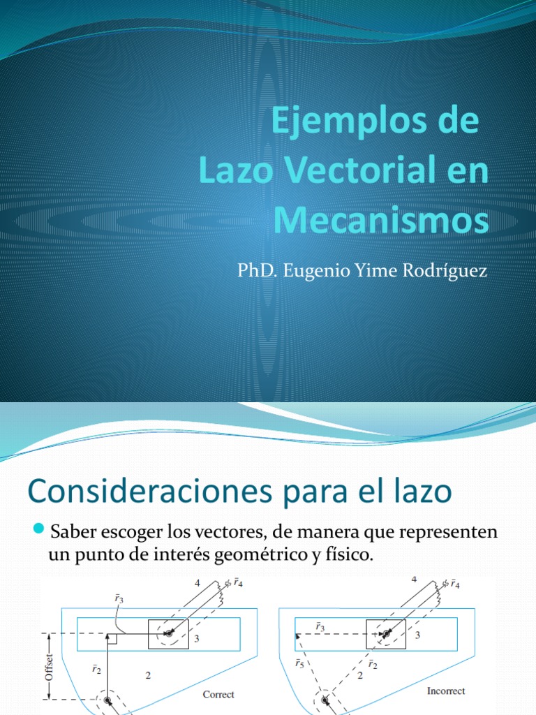 Clase 01 Ejemplos Lazo Vectorial | PDF