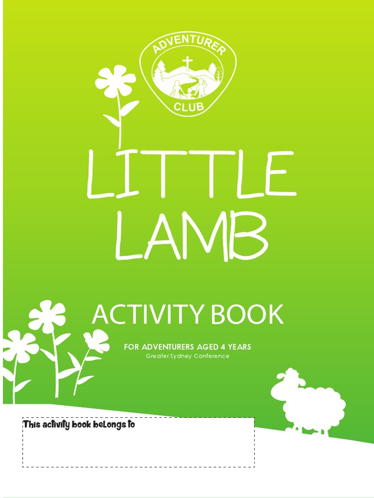 Little Lamb: Activity Book | PDF