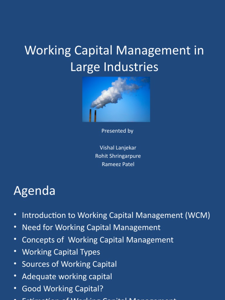 Working Capital Management Insights | PDF | Working Capital | Stocks