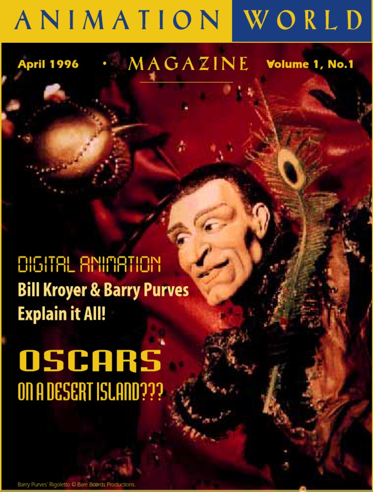 Animation World Magazine Vol.1, No.1 | PDF | Animation