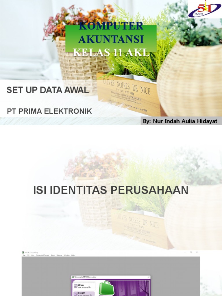Set Up Data Awal PT Prima Elektronik-1 | PDF