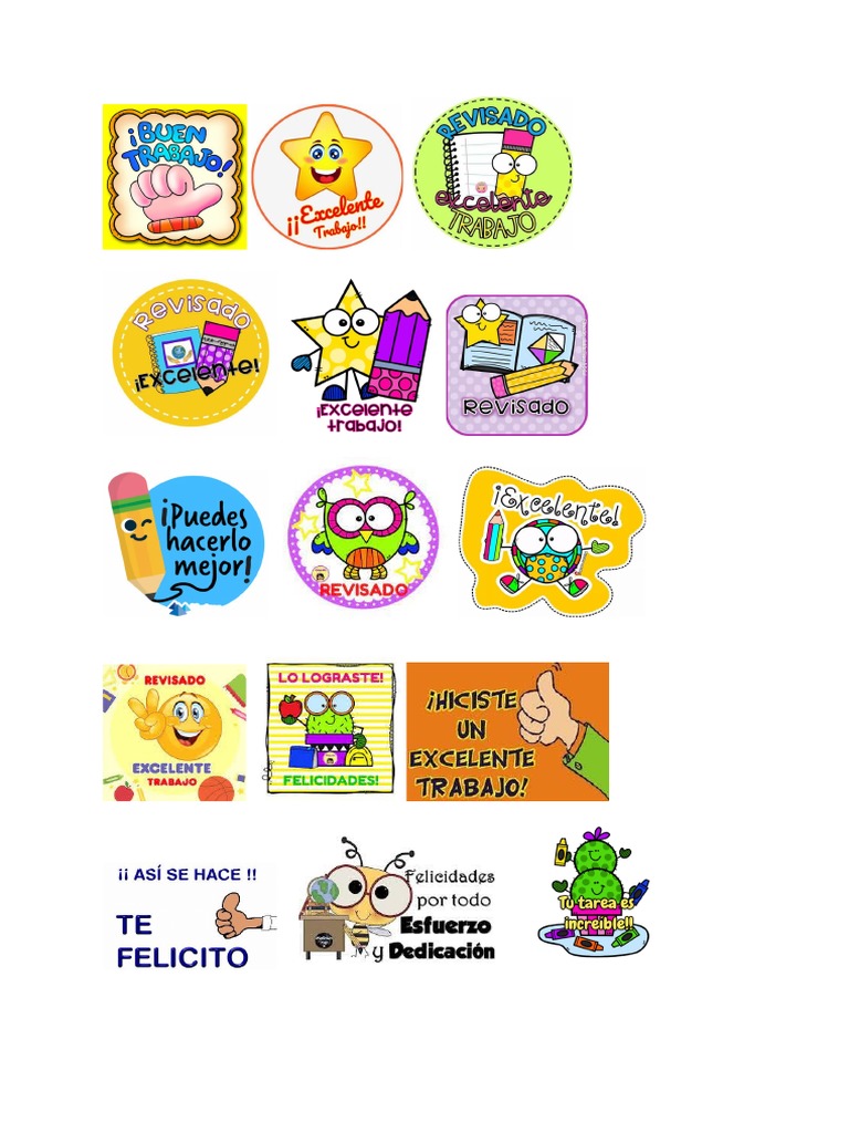 Buen Trabajo STICKER | PDF