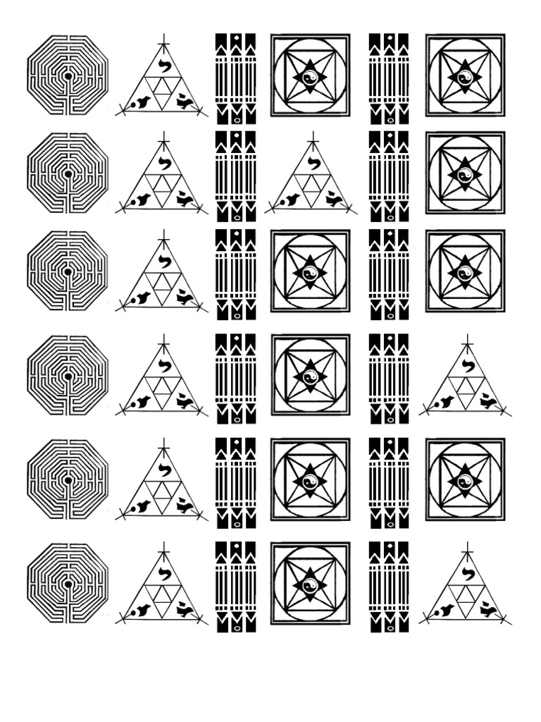 Símbolos - Radiónica y Radiestesia | PDF