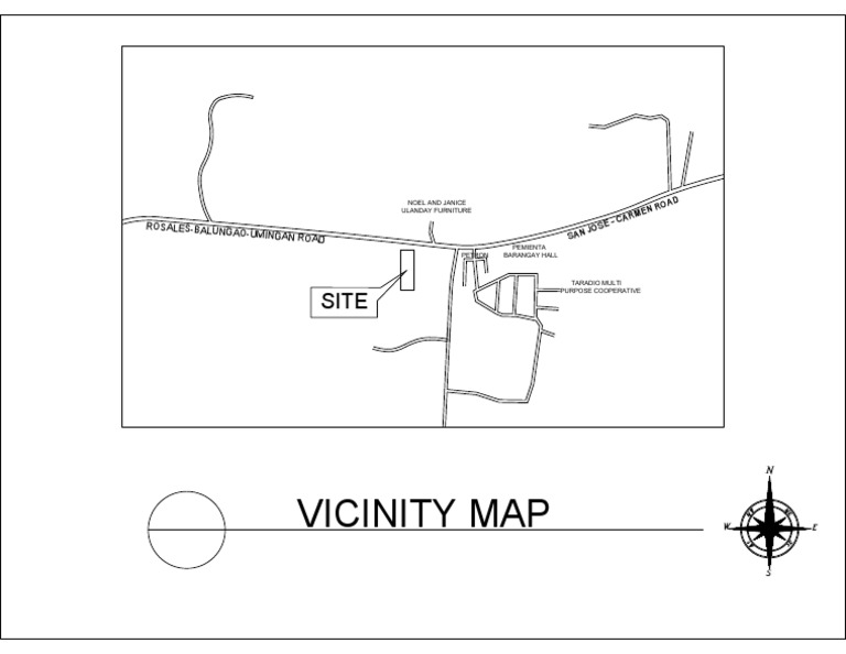 Ulanday Furniture Vicinity Map | PDF