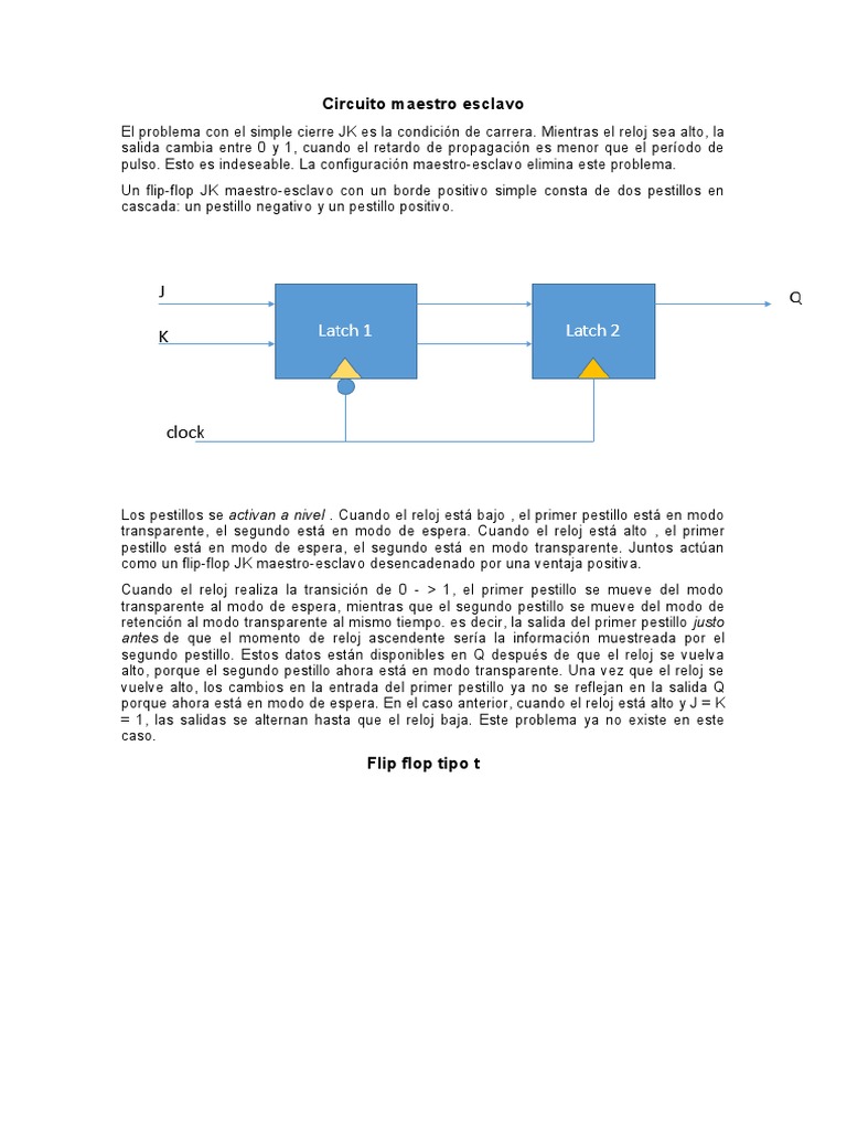 Circuito Maestro Esclavo | PDF