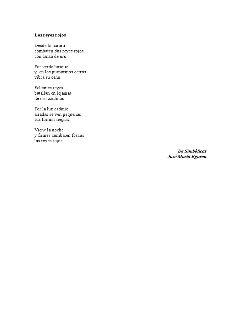 Los Reyes Rojos | PDF