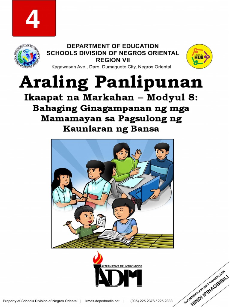 Aral Pan 4-Q4-W8 | PDF