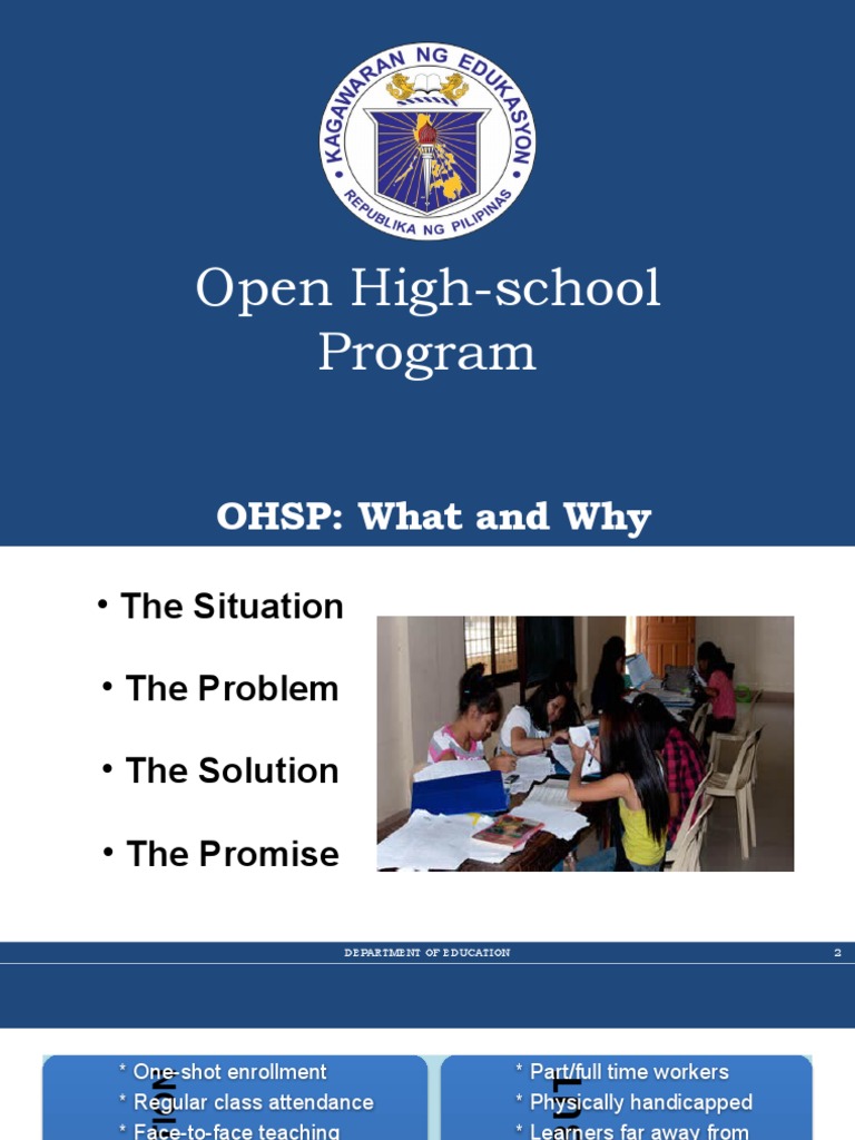 Presentation - OPen HSP | PDF | Schools | Learning