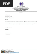 Request Letter For Transpo | PDF