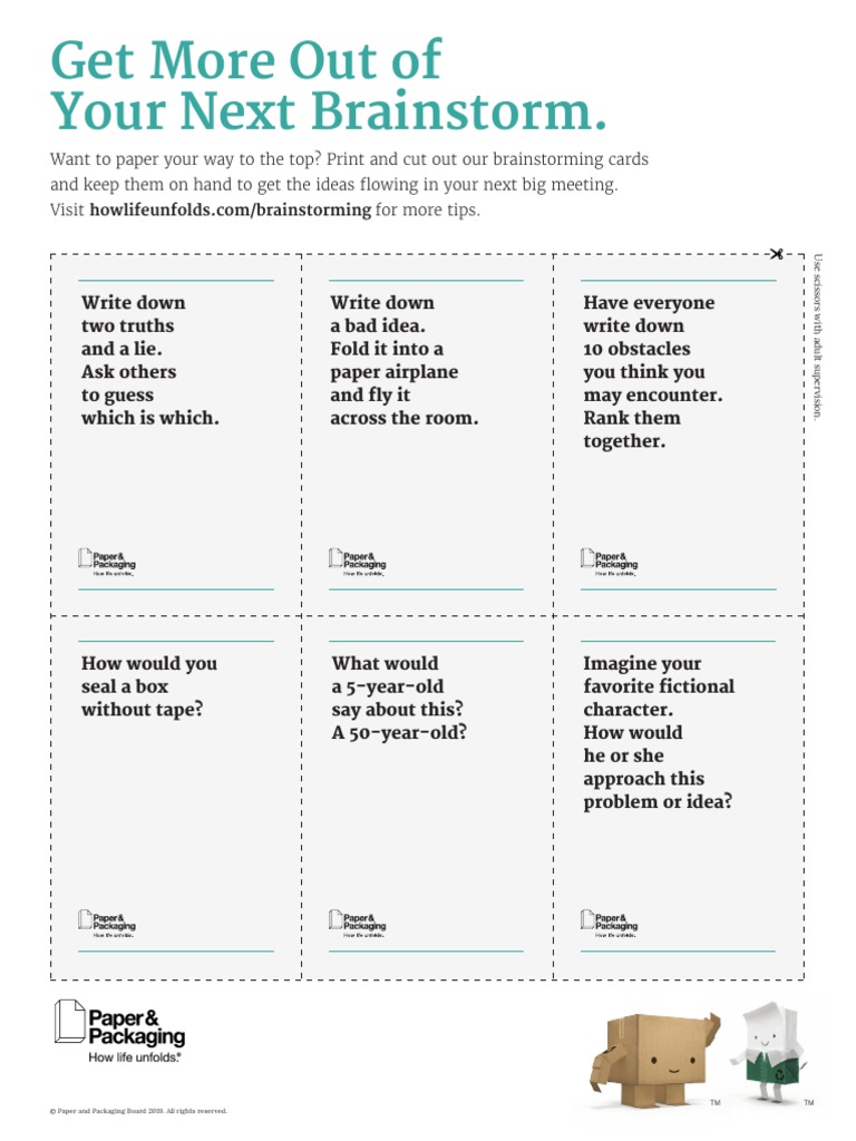 Get More Out of Your Next B Instorm | PDF | Brainstorming