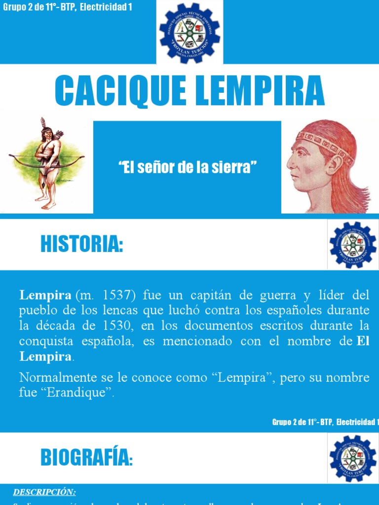 Cacique Lempira | PDF | America latina