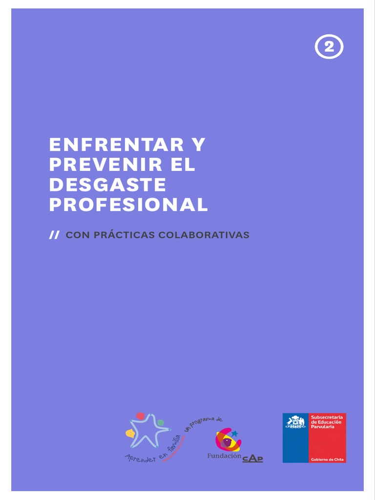 Desgaste Profesional y Autocuidado - Fundacion CAP | PDF | Burnout ...