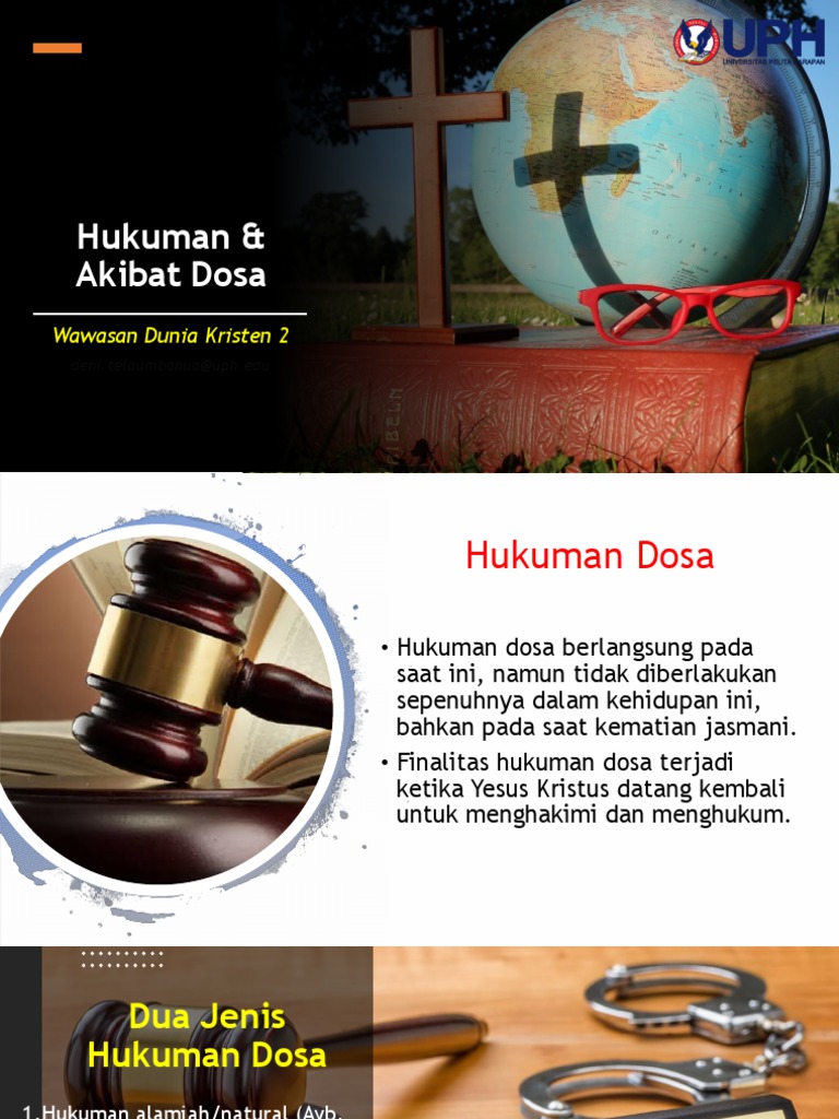 Akibat dan Hukuman Dosa dalam Alkitab | PDF | Agama & Spiritualitas