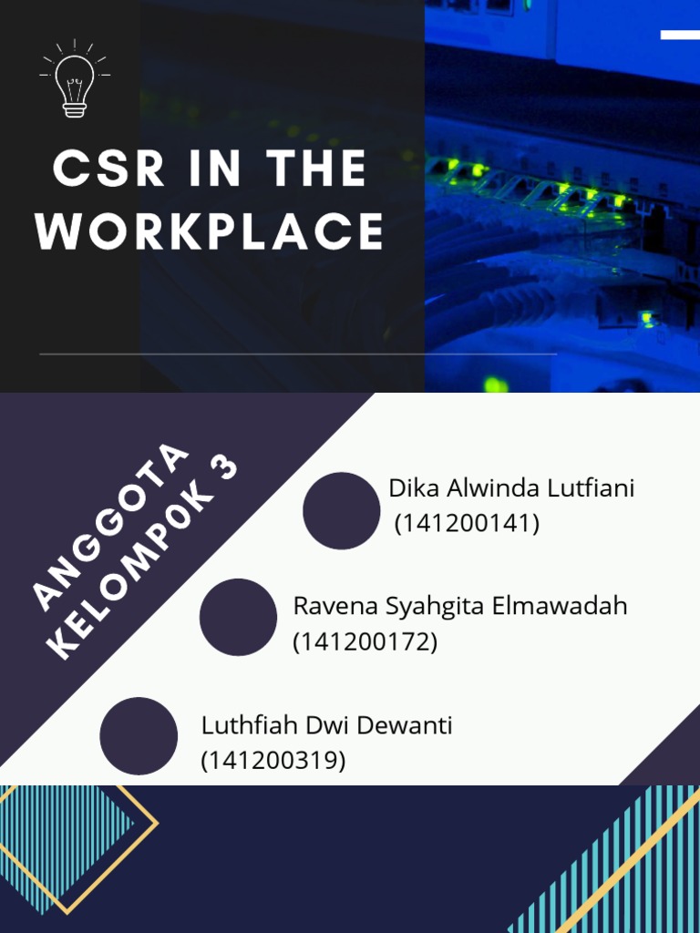 CSR in The Workplace | PDF