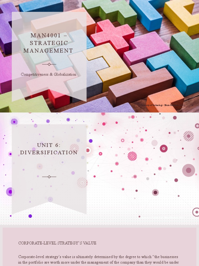 Strategic Management Insights | PDF | Diversification (Finance ...
