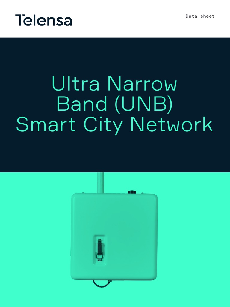 Ultra Narrow Band (UNB) Smart City Network: Data Sheet | PDF | Base ...