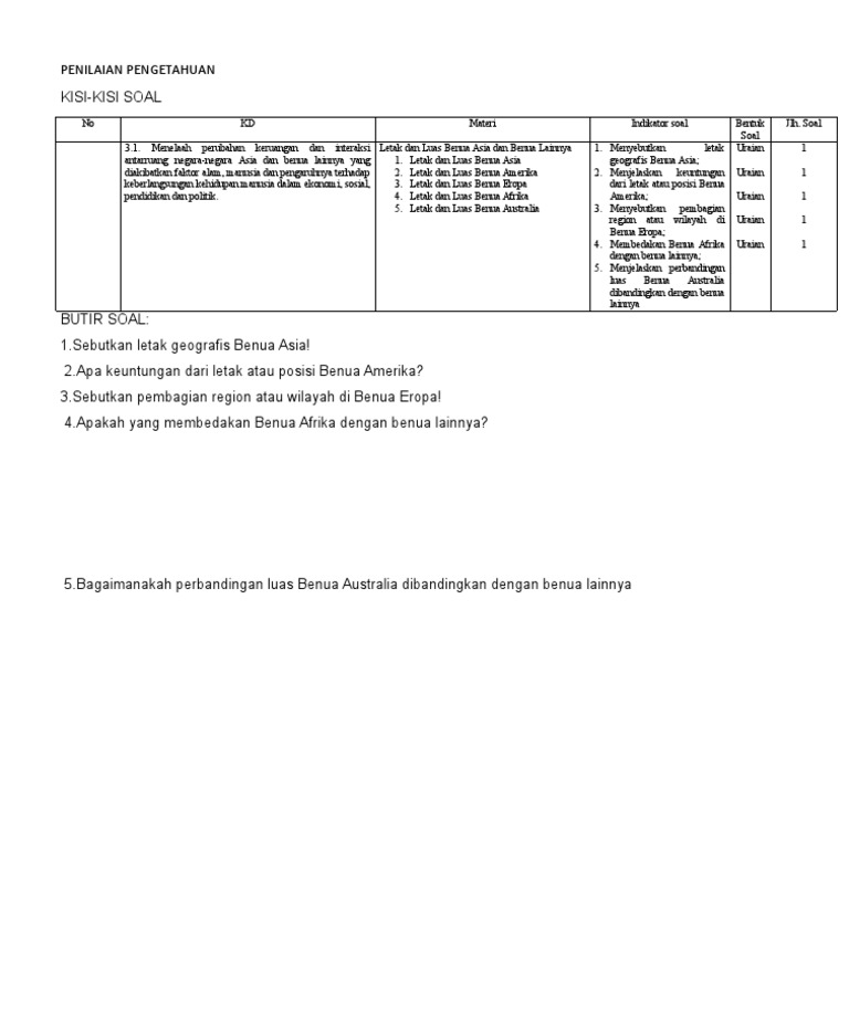 Benua 9 | PDF