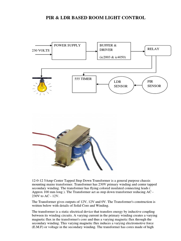 Room Light Control | PDF