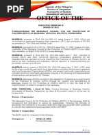 BCPC Reorganization Executive Order | PDF | Government | Childhood